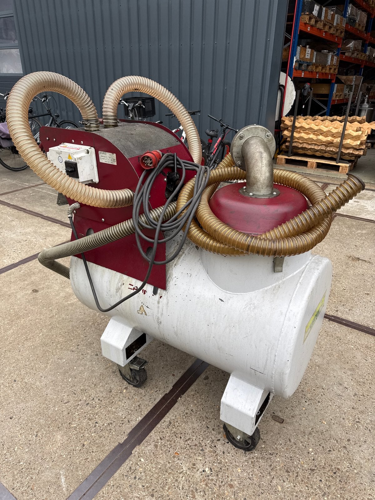 ≥ Depureco RAM 280 LT Industriële Stofzuiger — Compressors — Marktplaats