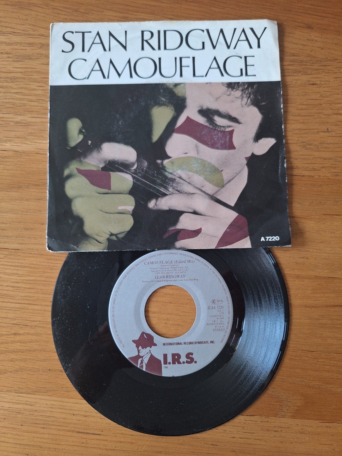 ≥ Stan Ridgway - Camouflage (Single, 1986) — Vinyl Singles — Marktplaats
