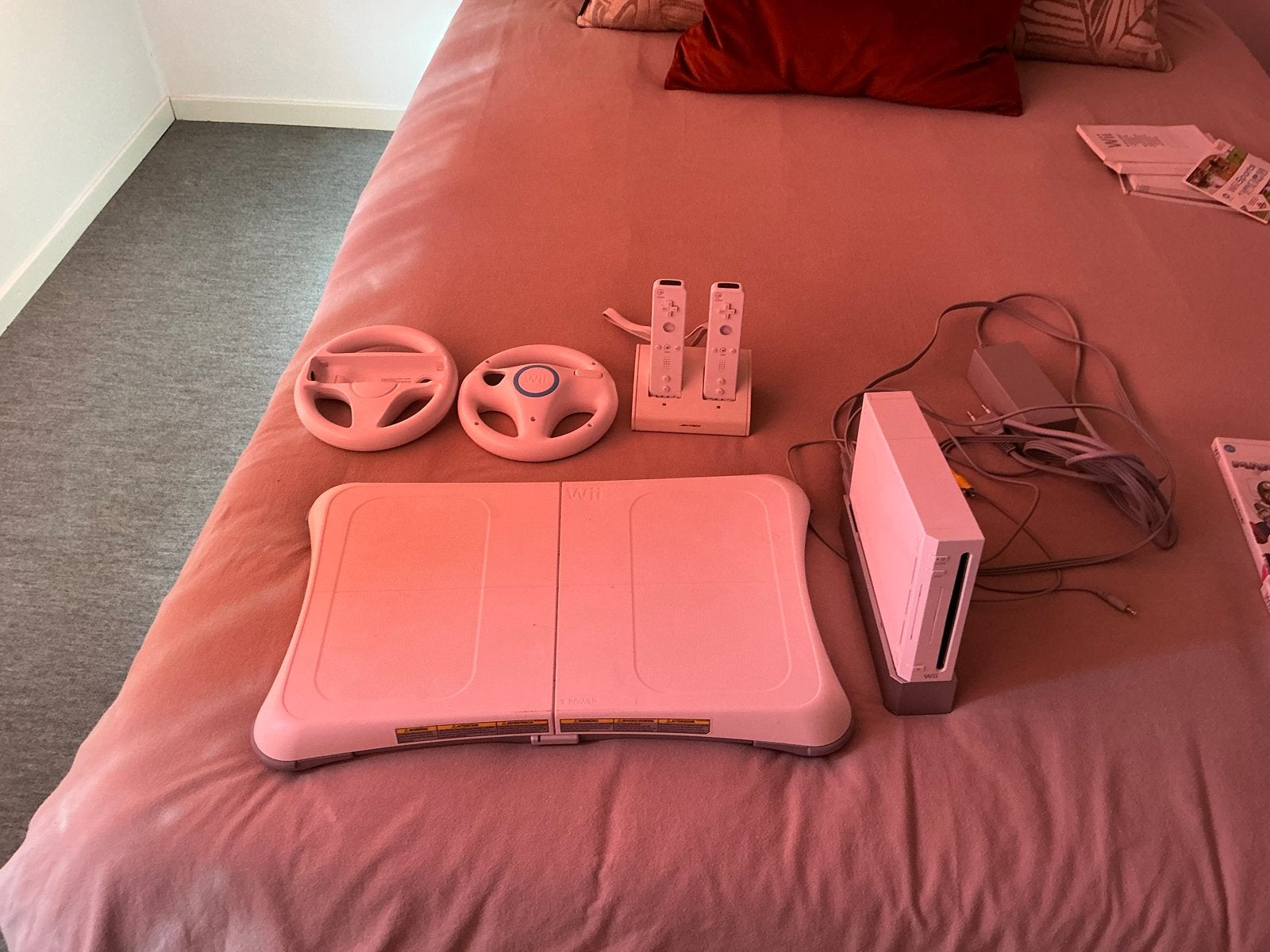 ≥ Wii Console met Balance Board, controllers en 5 games — Spelcomputers ...
