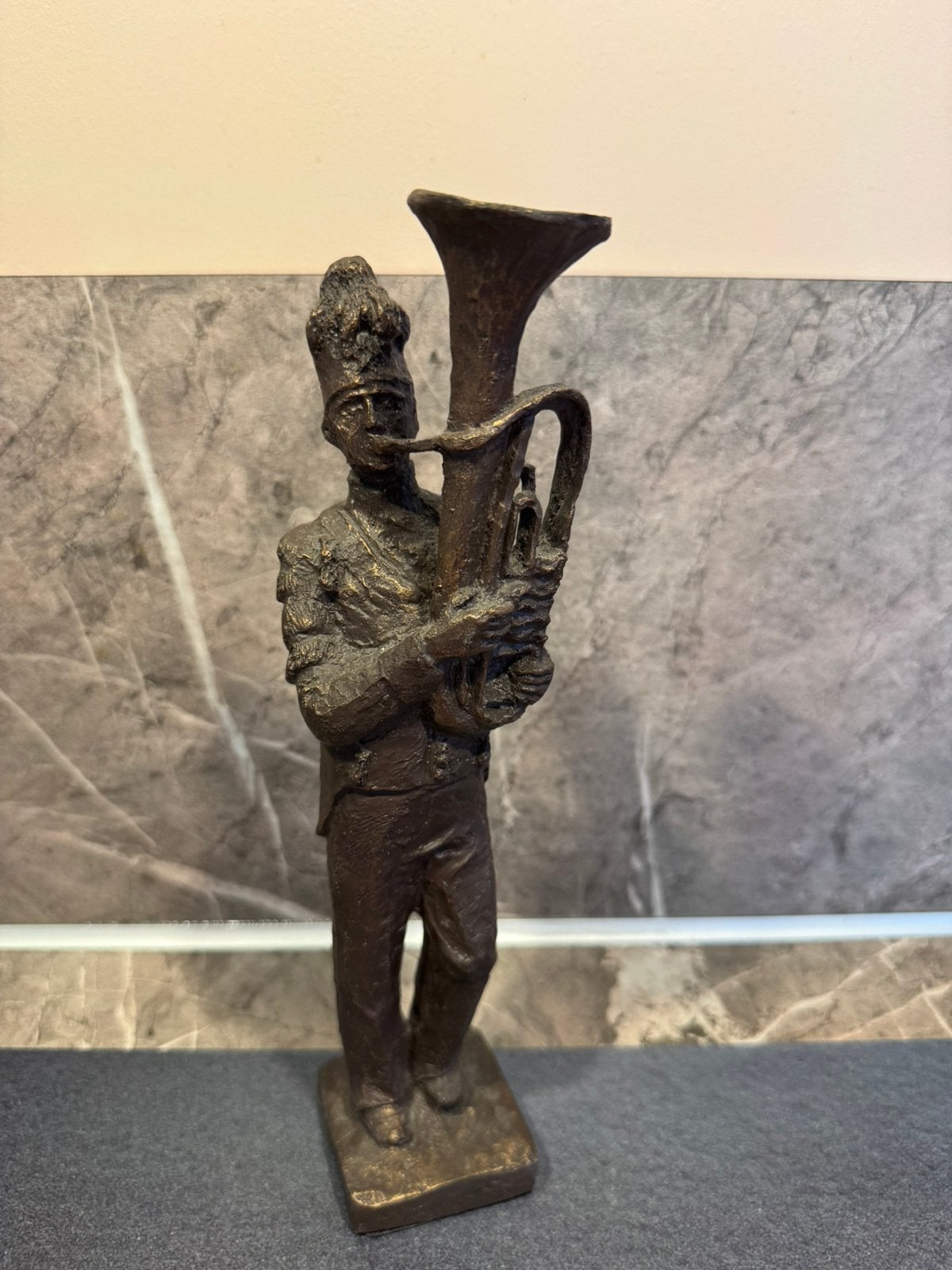 ≥ Bronskleurig beeld Fanfare Muzikant – Beeldrecht Amsterdam ...