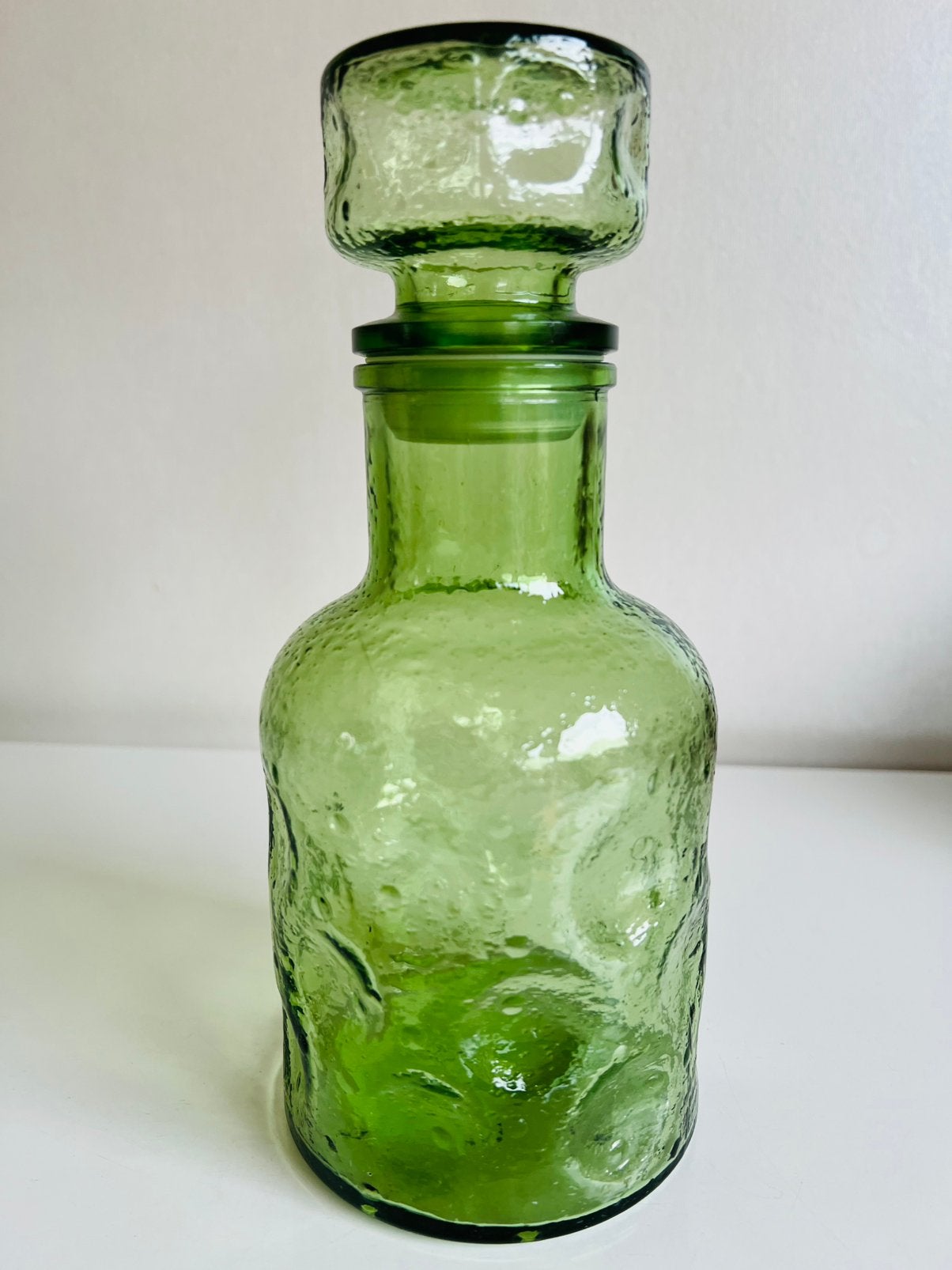 ≥ Vind waterkan groen in Antiek | Glas en Kristal op Marktplaats