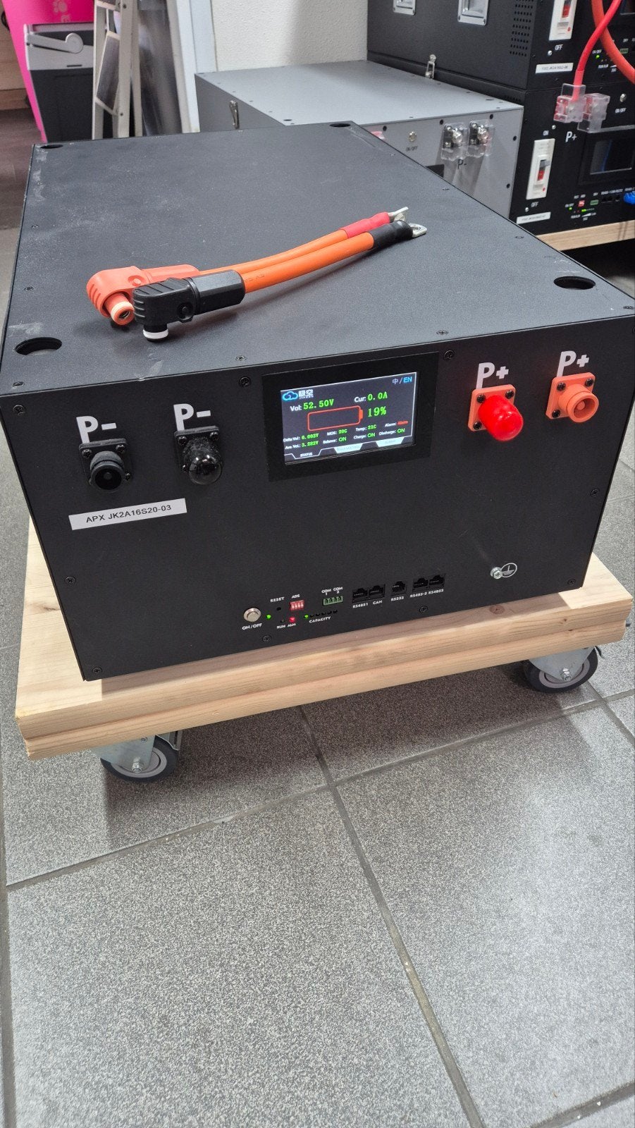 ≥ 14,4 kWh 48V LiFePO4 Thuisaccu met EVE LF280K cellen (m2406614708 ...
