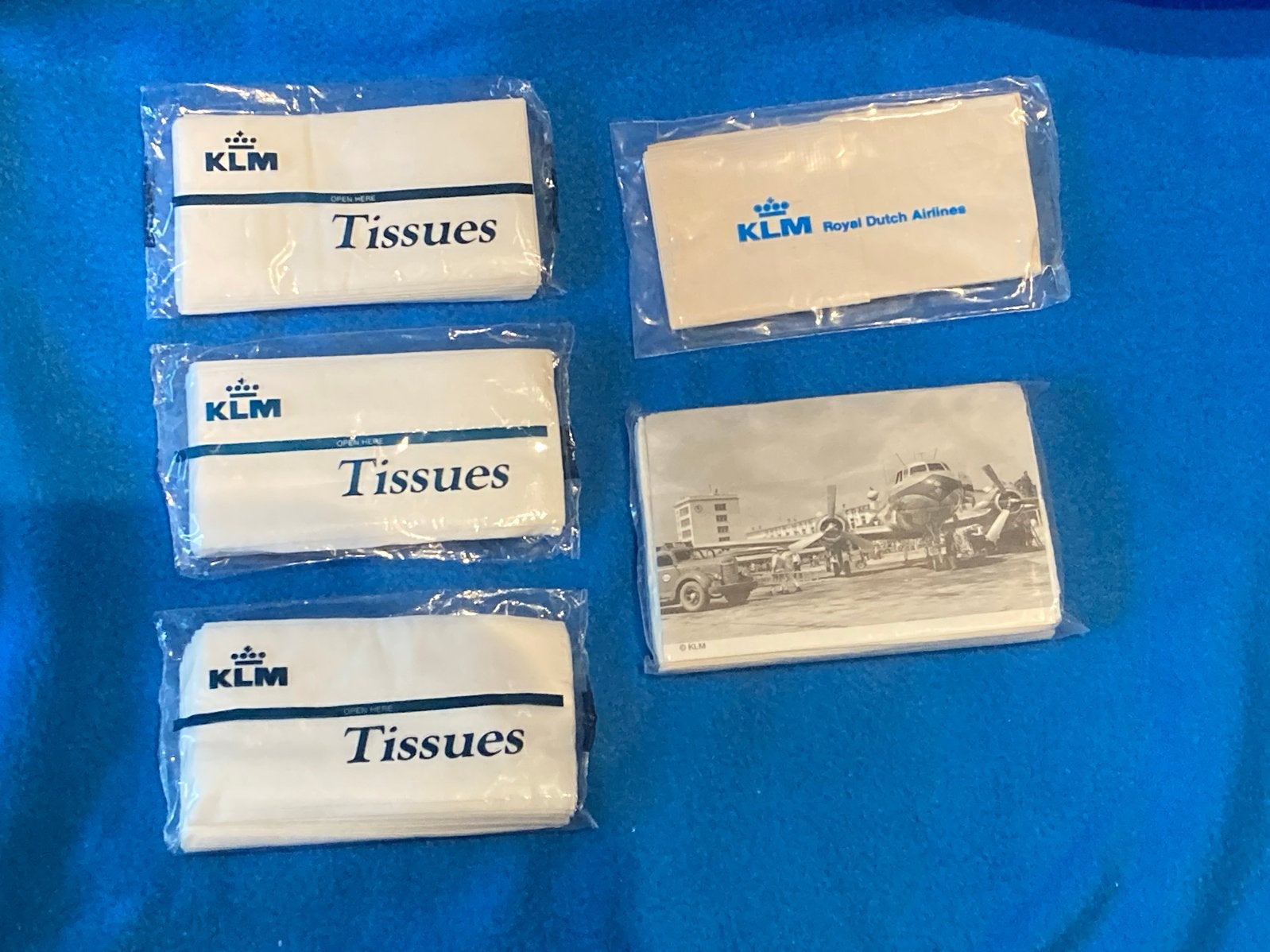 ≥ KLM Tissues - Nieuw in verpakking (5 stuks) (m2408143519) — KLM ...