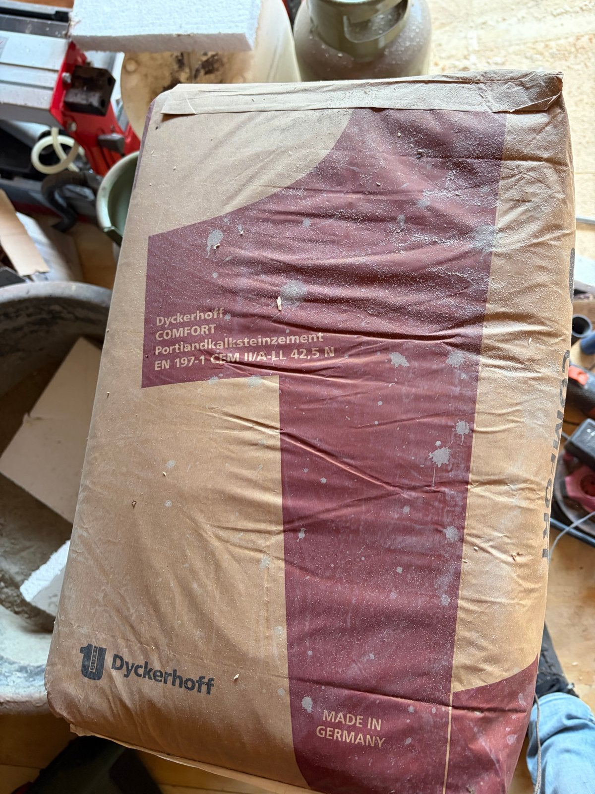 ≥ Dyckerhoff Comfort Portlandkalksteenzement cement — Overige Doe-het ...