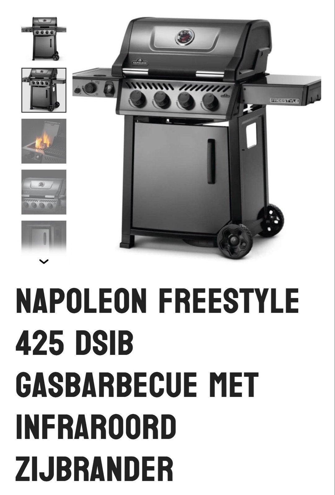 ≥ Napoleon Freestyle 425 Gasbarbecue - Zo goed als nieuw (m2406243951 ...