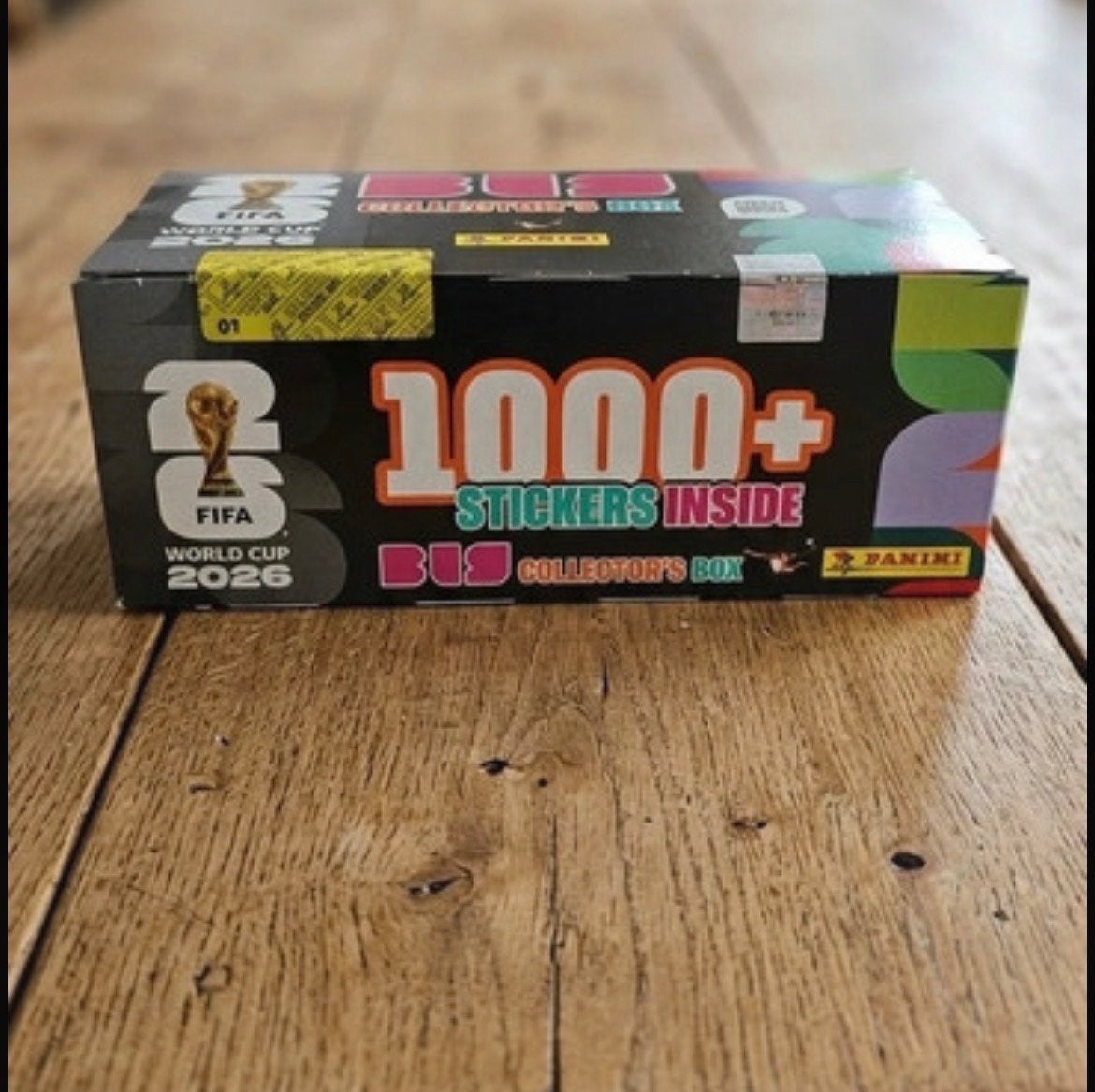 ≥ Panini FIFA World Cup 2026 Collector's Box 1000+ Stickers — Stickers ...