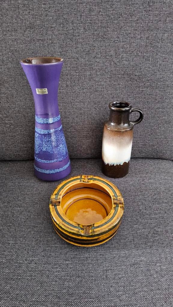 ≥ Vind vaas met oren in Antiek | Glas en Kristal op Marktplaats