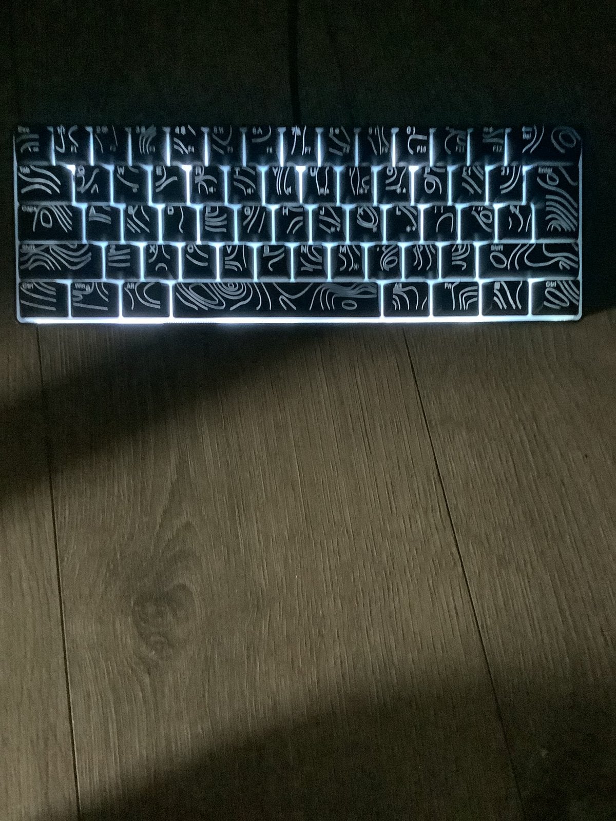 ≥ GK61-style 60% mechanical keyboard- Zo goed als nieuw — Toetsenborden ...