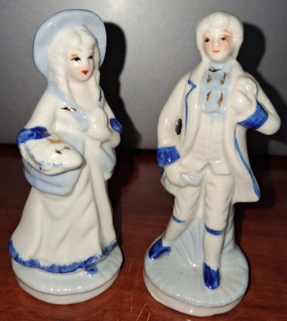 ≥ setje delfts blauw man en vrouw — Woonaccessoires | Overige — Marktplaats