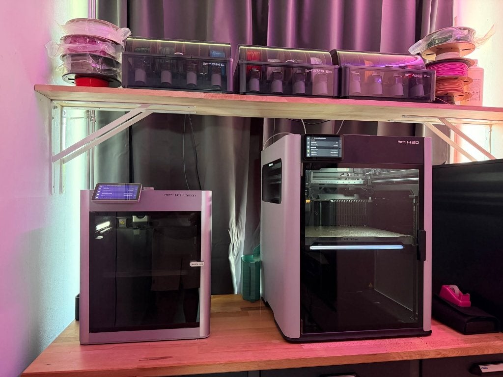 ≥ Bambu Lab H2D + 2x AMS Pro + X1 Carbon + AMS + 50x Filament — 3D ...