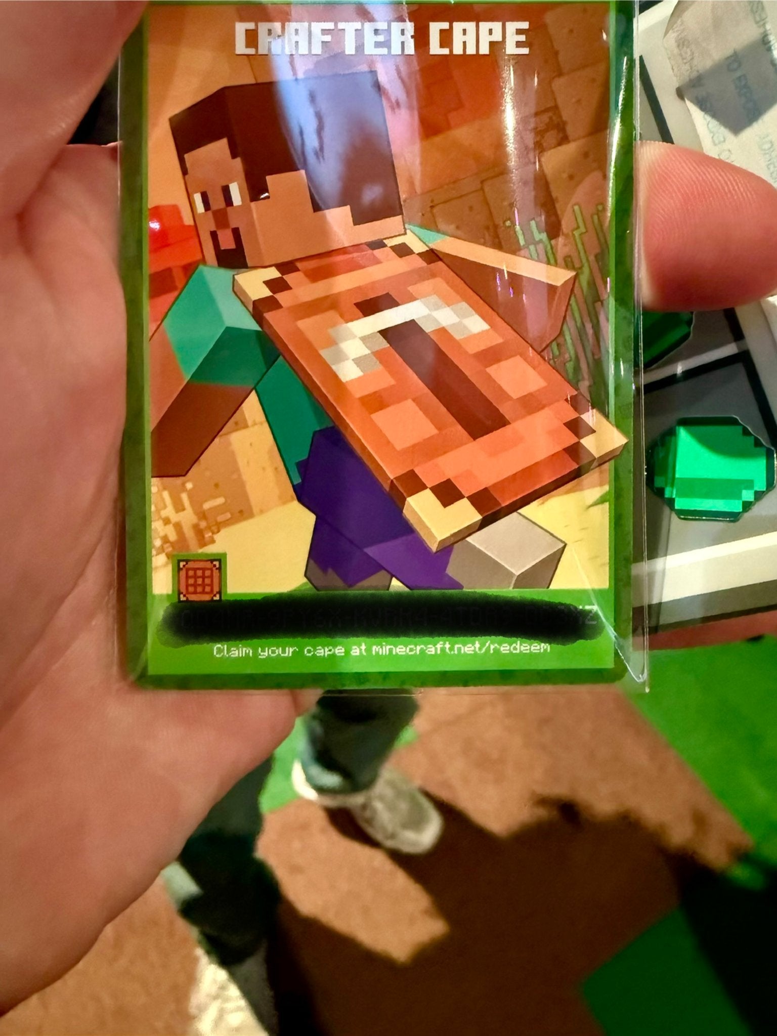 ≥ Minecraft Crafter Cape TwitchCon (code) - Eind juni — Games | Pc ...