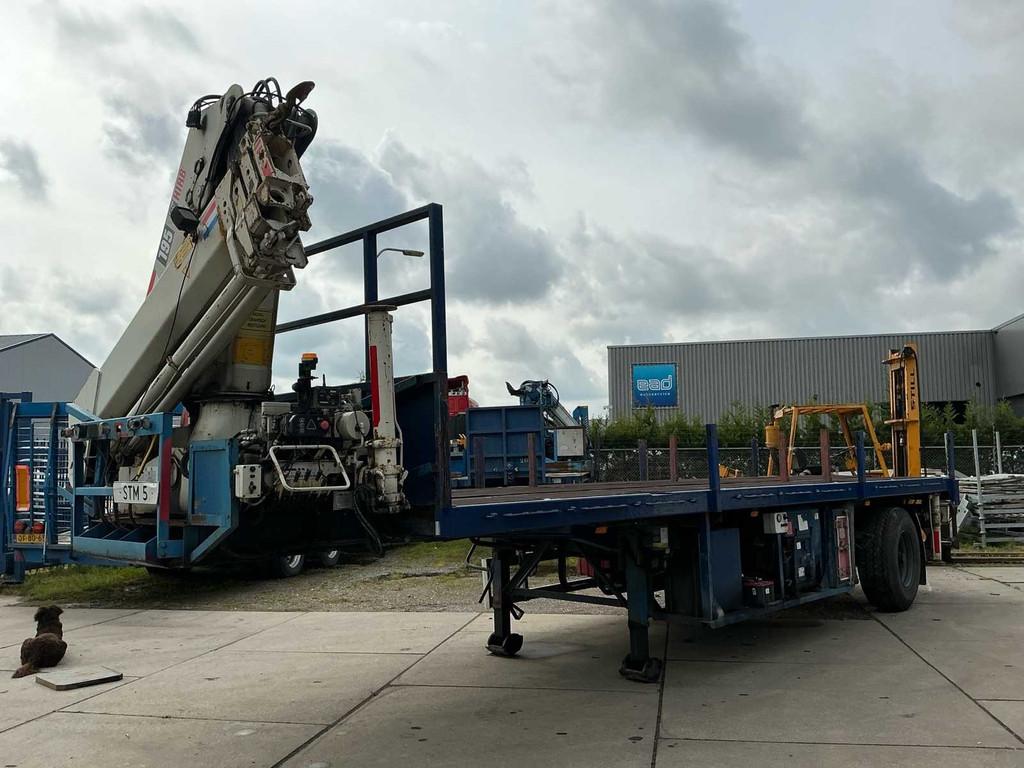 ≥ Pacton Oplegger met HIAB Auto Laadkraan — Vrachtwagens — Marktplaats
