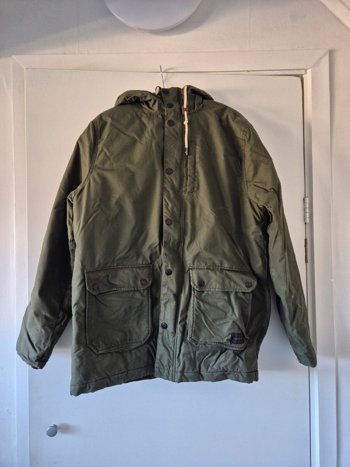 ≥ H&M Divided Groene Parka met Teddy Voering - Maat M — Jassen | Winter ...