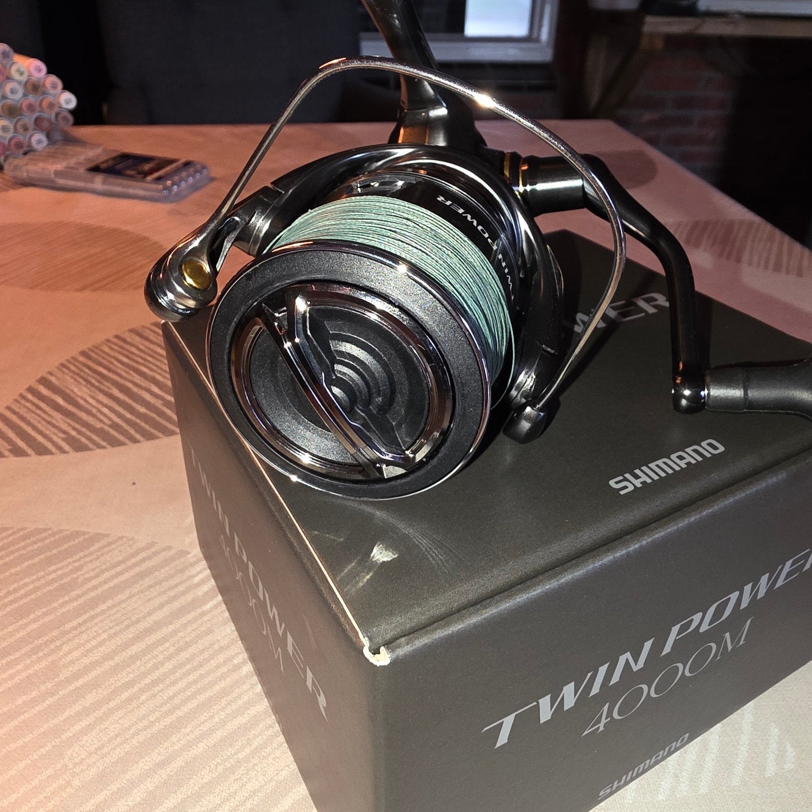 ≥ Shimano Twinpower 4000M — Hengelsport | Roofvissen — Marktplaats