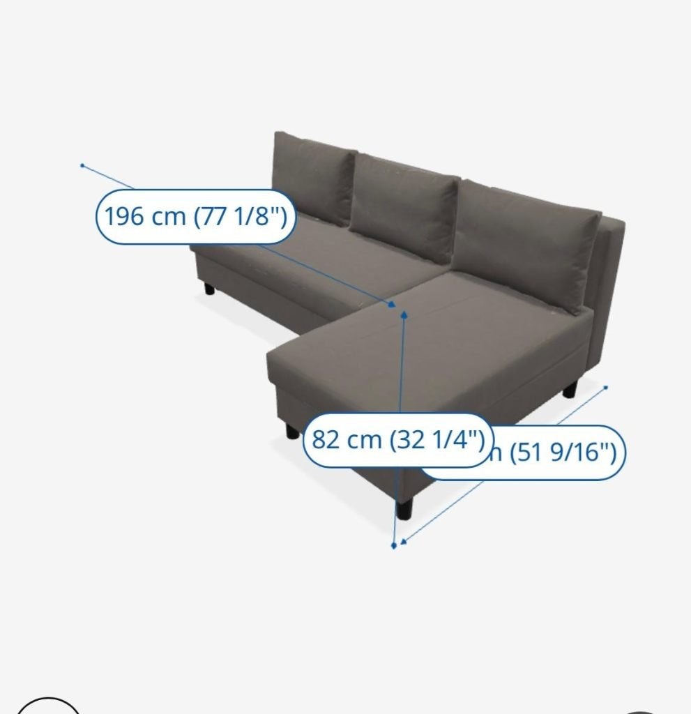 ≥ IKEA Slaapbank Grijs | 3 Maanden Oud | Wegens Verhuizing — Slaapkamer ...