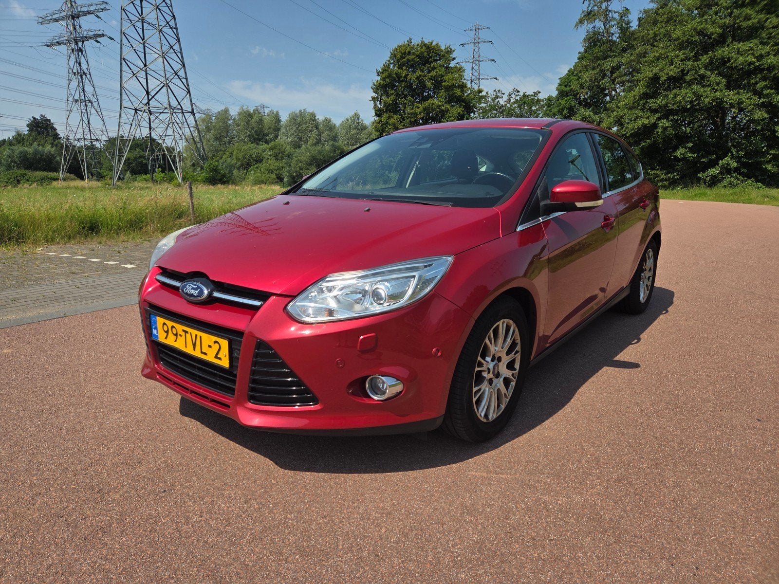 ≥ Ford Focus 1.0 Ecoboost 74KW 5-D 2012 Rood — Ford — Marktplaats