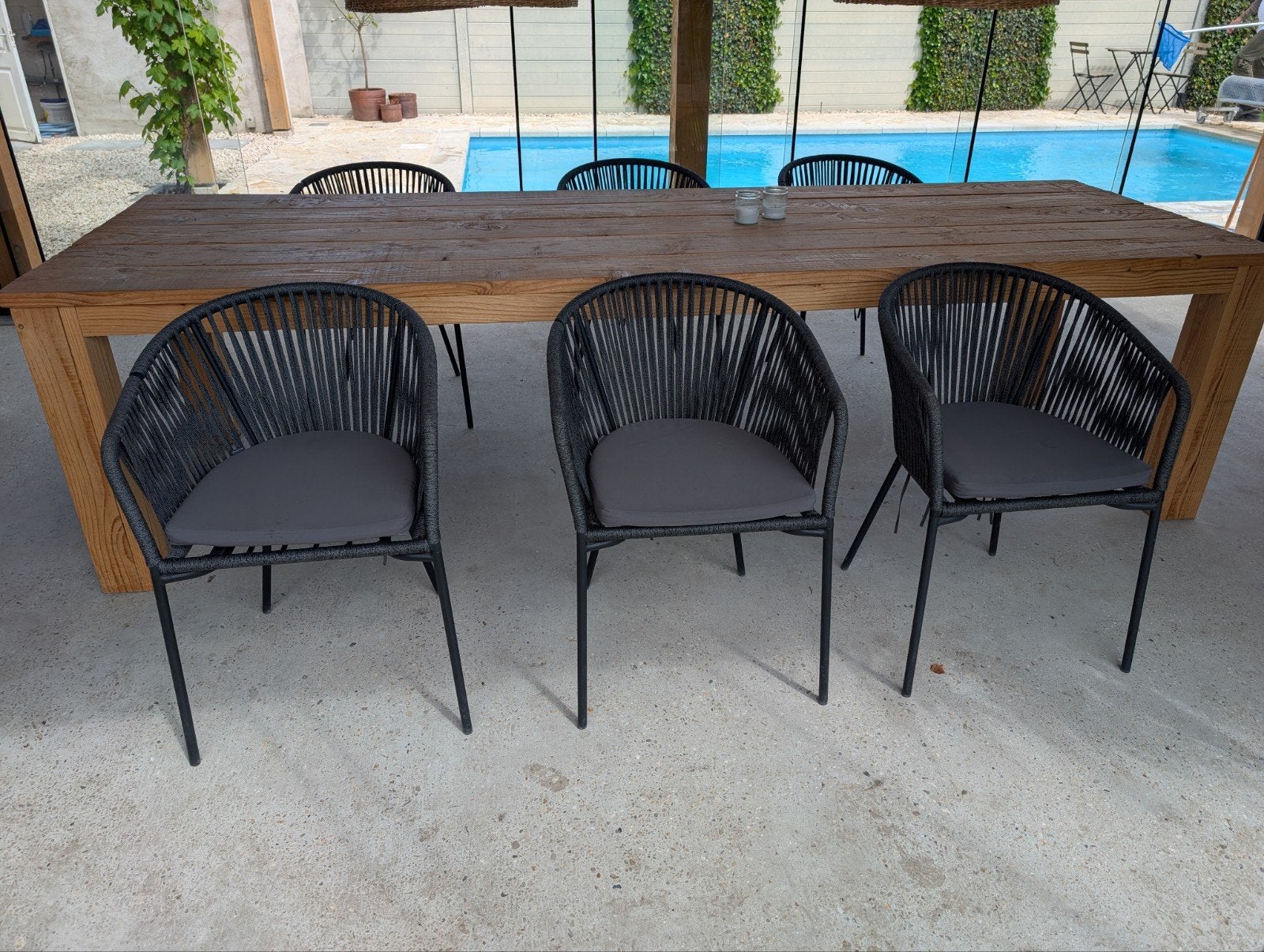 ≥ Kave Home tuinstoelen 6 stuks — Stoelen — Marktplaats