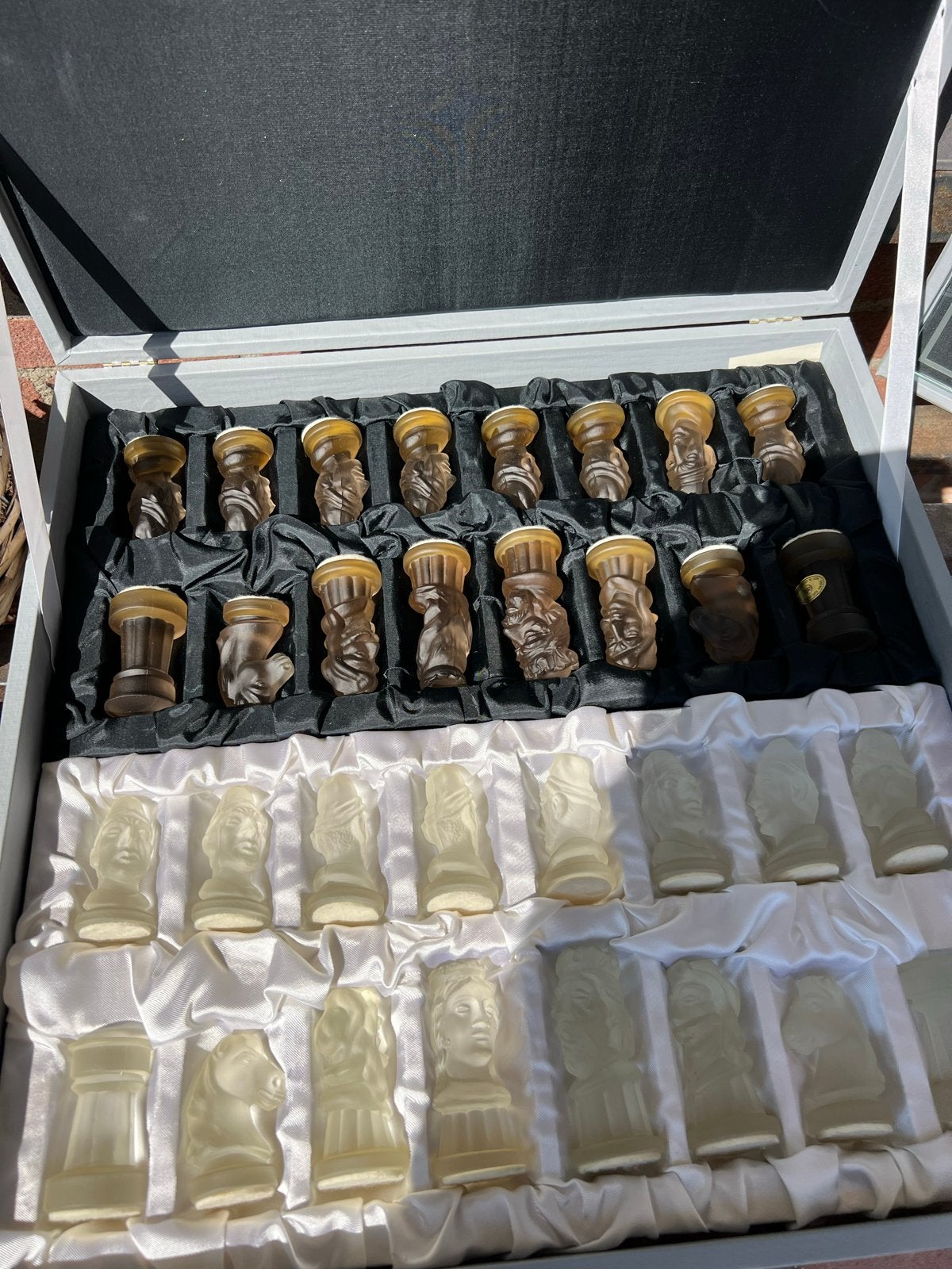 ≥ Vind schaakspel in Antiek | Glas en Kristal op Marktplaats