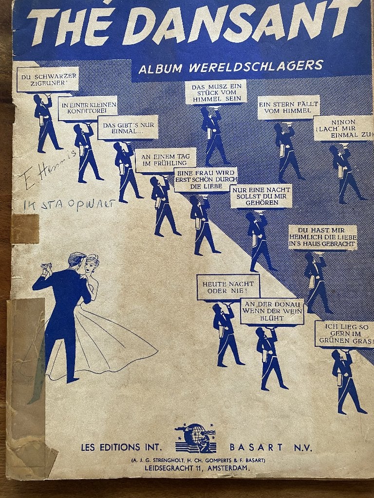 ≥ Thé Dansant - Album Wereldschlagers 1957 — Bladmuziek — Marktplaats