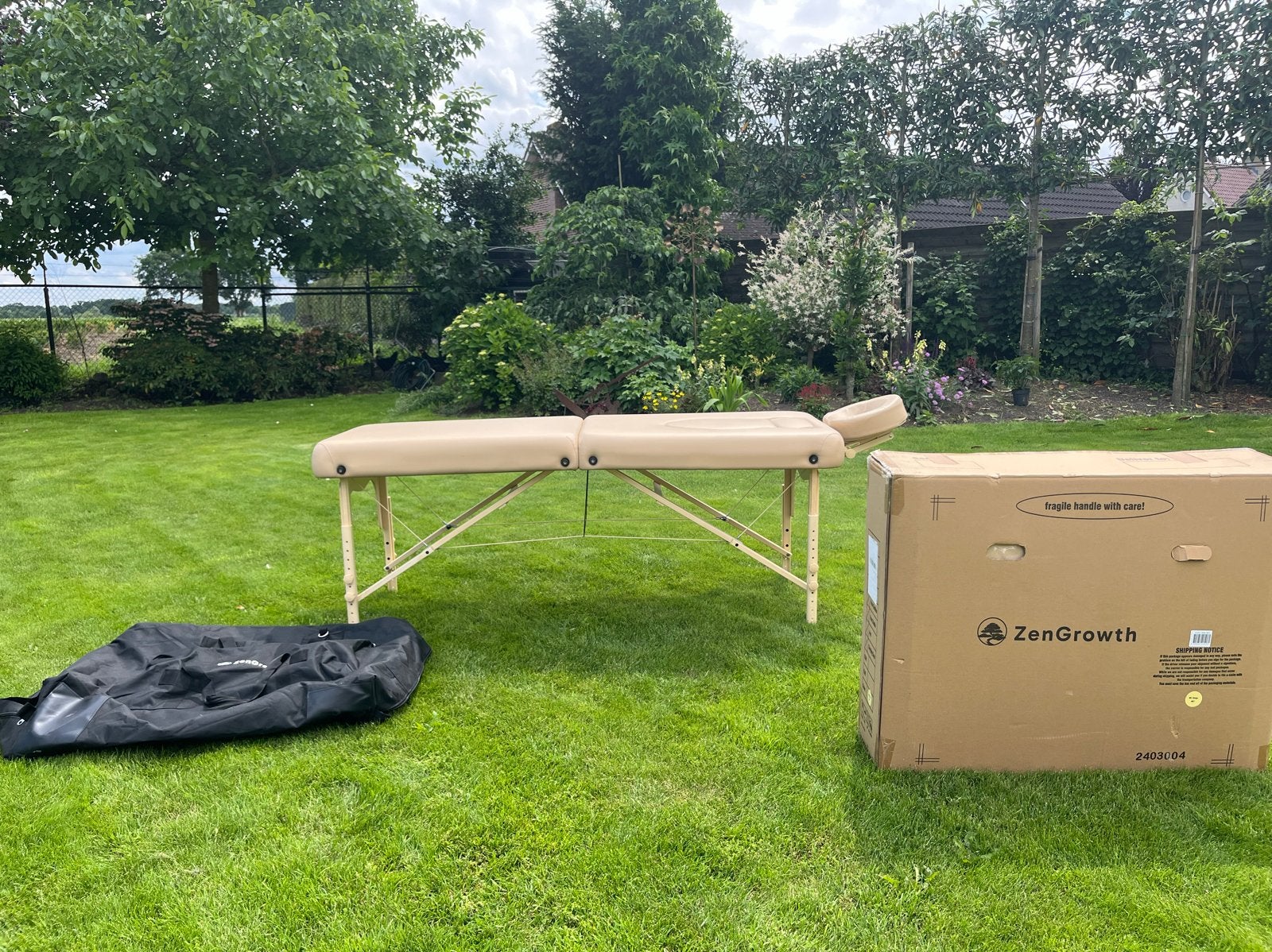 ≥ ZenGrowth ZGAN en nieuwe Massagetafel in de doos: korting! — Welzijn ...