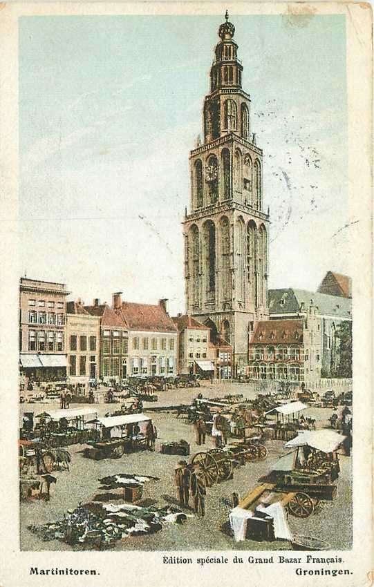 ≥ 300-138-027 Groningen Martinitoren — Ansichtkaarten | Nederland ...