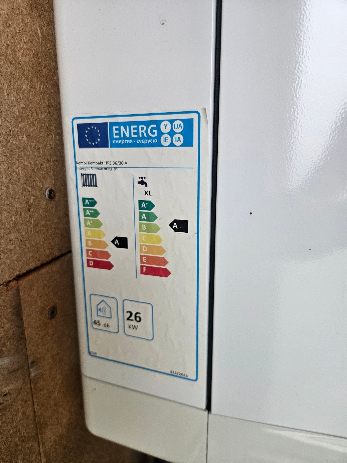≥ Intergas Kompakt HRE 36/30 A CV-ketel — Verwarming en Radiatoren ...