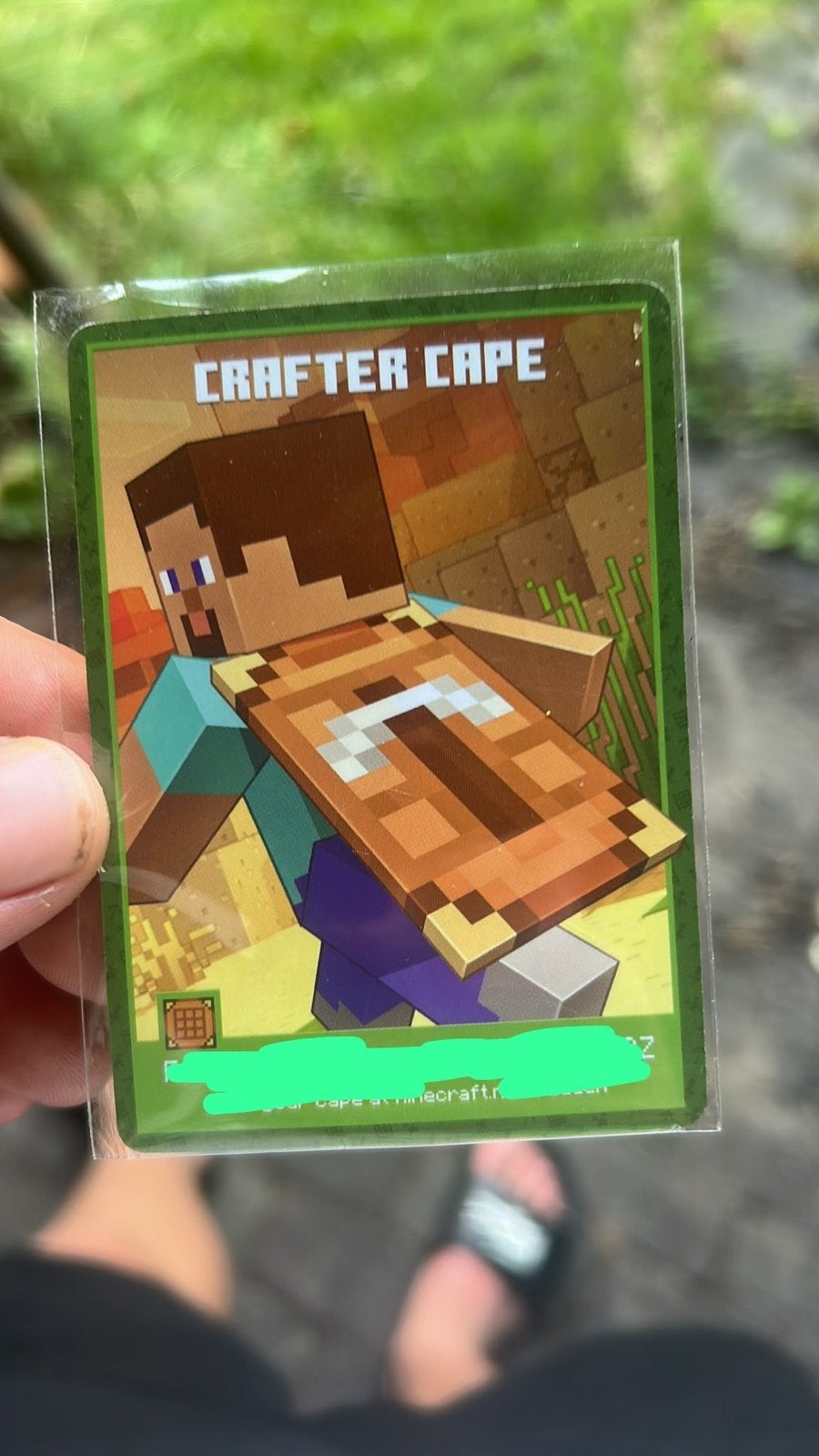 ≥ (NOG 3 OVER) Minecraft Crafter Cape - Zeldzaam (m2415674011 ...