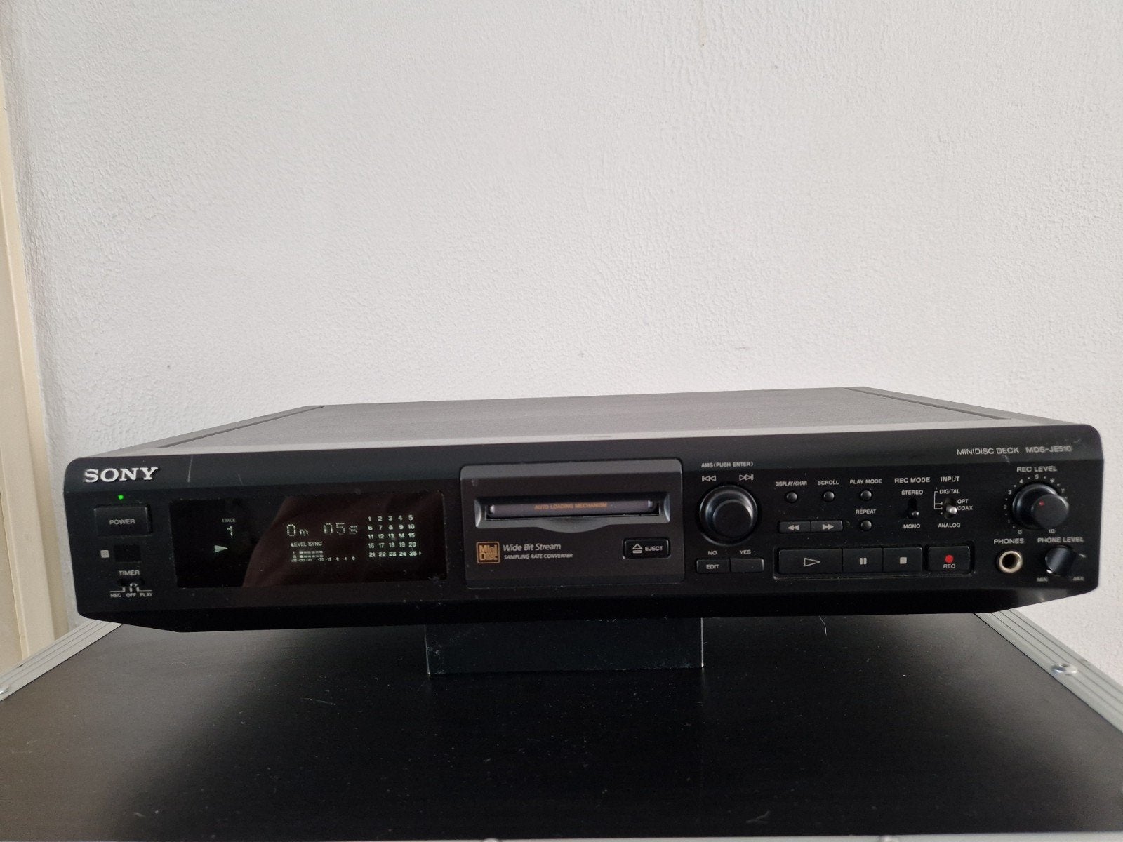 ≥ Sony MDS-JE510 Minidisc-recorder / speler — Cd-spelers — Marktplaats