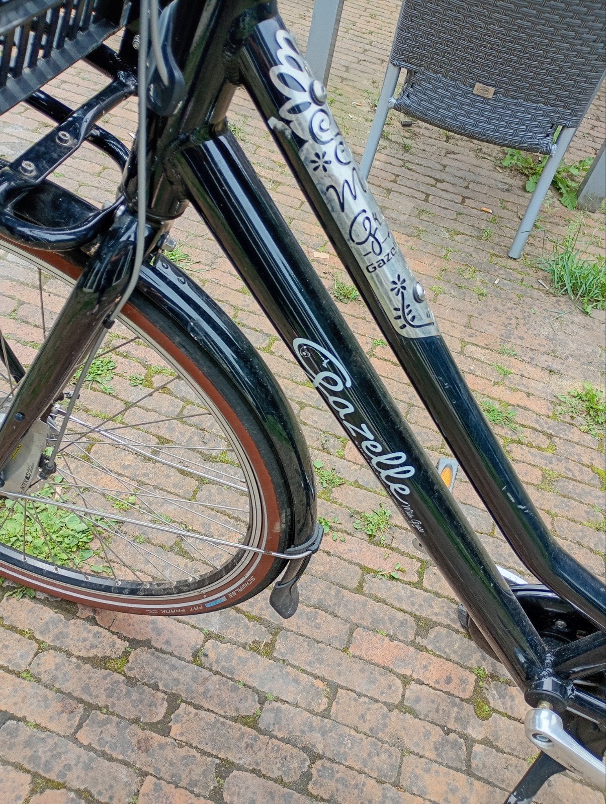 ≥ Mooie Gazelle Transportfiets met krat — Fietsen | Dames ...