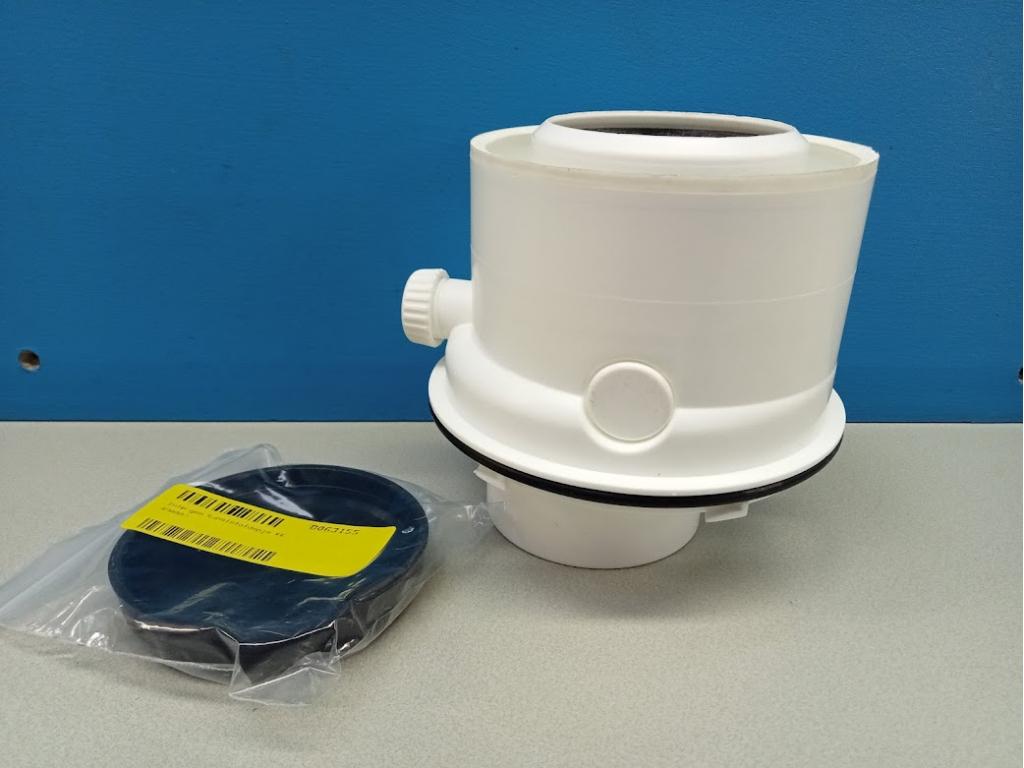 ≥ Rookgasadapter concentrisch 60/100mm Intergas HRE 090547 — Verwarming ...