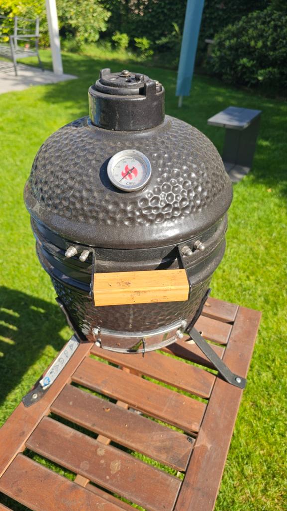 ≥ Mini Kamado Grill Chef 12 inch met meubel — Barbecue-accessoires ...