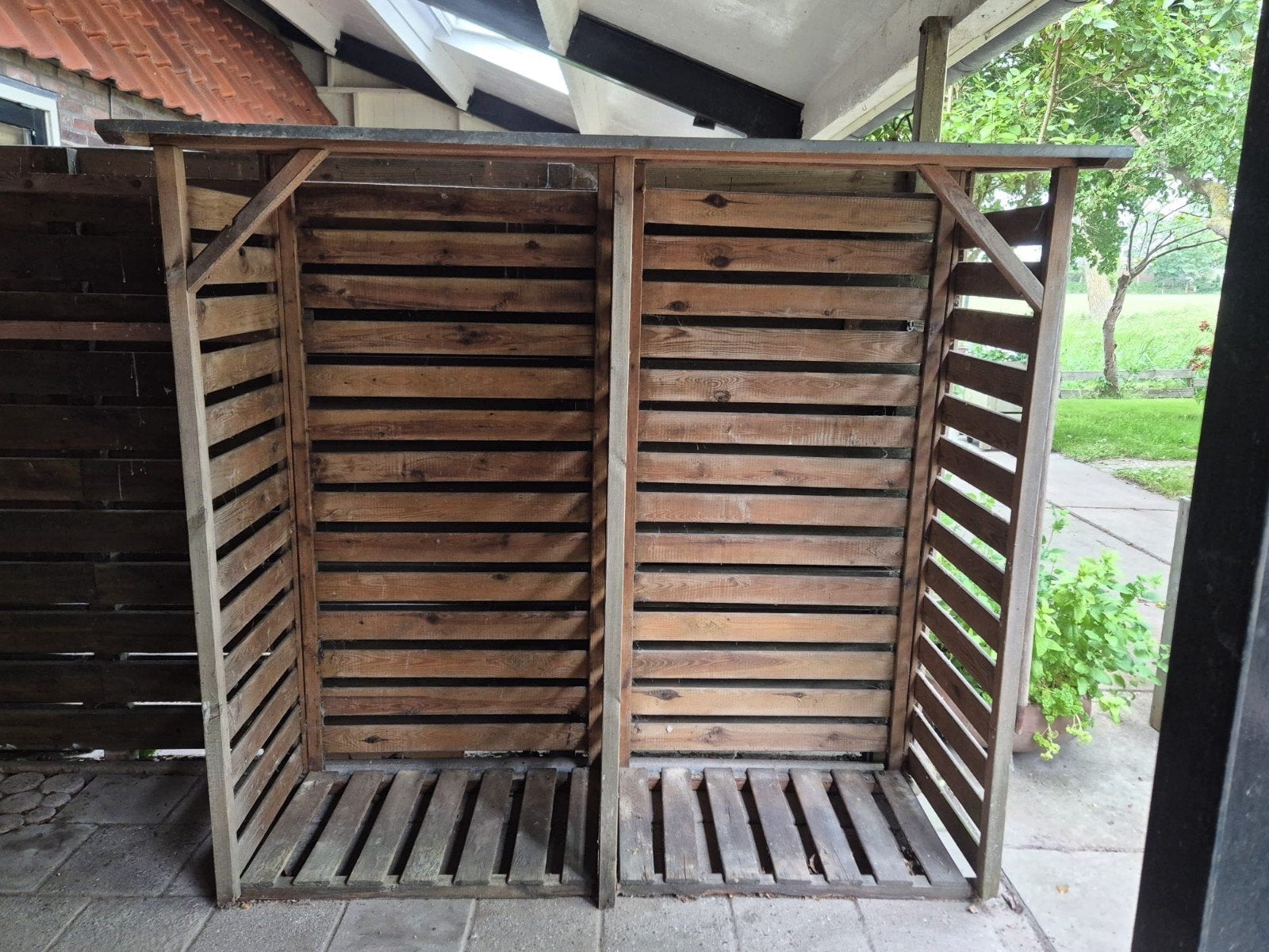 ≥ Hout hok (m2408348387) — Bergingen en Tuinkasten — Marktplaats