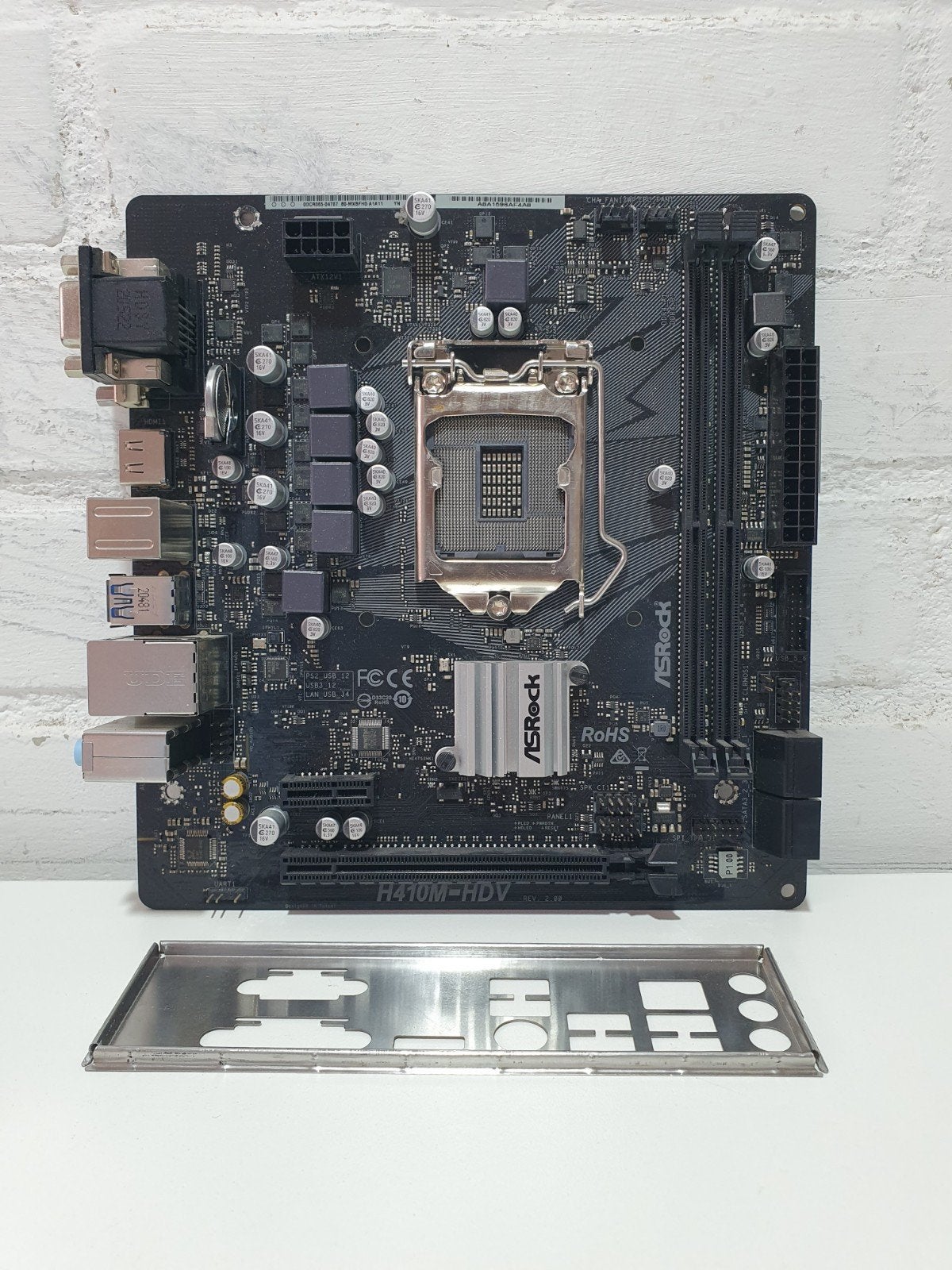 ≥ ASRock H410M-HDV LGA1200 mATX moederbord defect — Moederborden ...