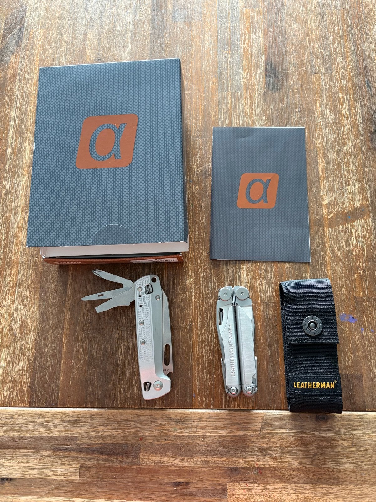 ≥ Leatherman Wave Alpha Multitool met hoesje — Kampeergereedschap ...