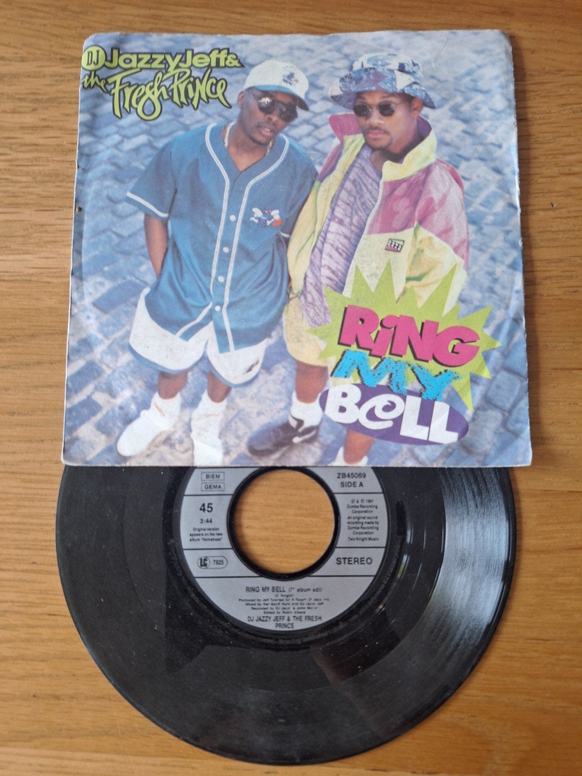≥ DJ Jazzy Jeff & The Fresh Prince - Ring My Bell Single — Vinyl ...