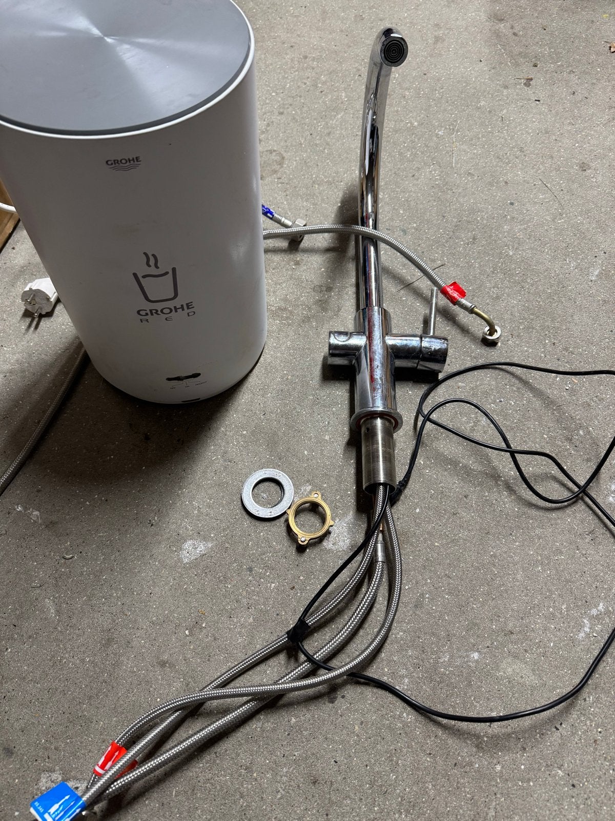 ≥ Grohe Red kokend 3-in-1 kraan met boiler (m2408347753) — Geisers en ...