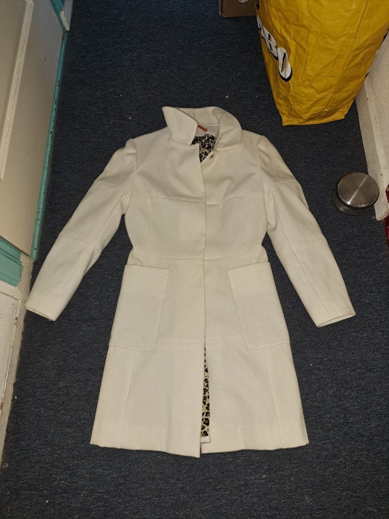 ≥ witte jas maat s — Jassen | Winter — Marktplaats