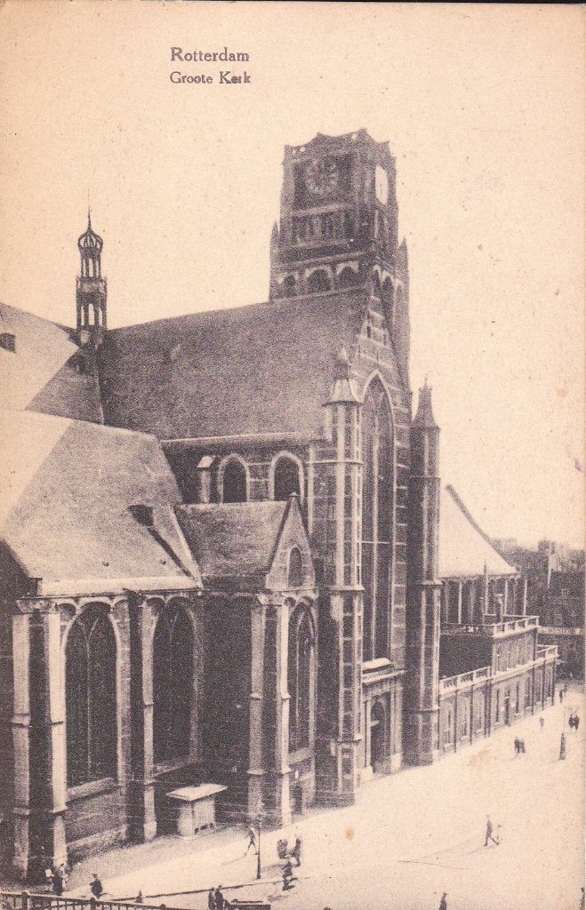 ≥ 01756 Rotterdam - Groote kerk — Ansichtkaarten | Nederland — Marktplaats