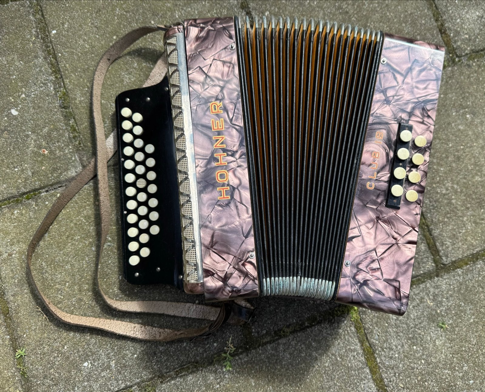 ≥ Hohner Club B Accordeon - Vintage Knopaccordeon — Accordeons ...