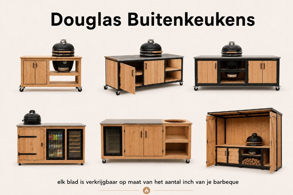 ≥ Unieke Douglashouten Buitenkeuken OP MAAT VERKRIJGBAAR ...