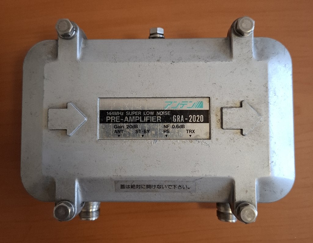 ≥ ANTEN 144Mhz SUPER LOW NOISE PRE-AMPLIFIER — Zenders en Ontvangers ...