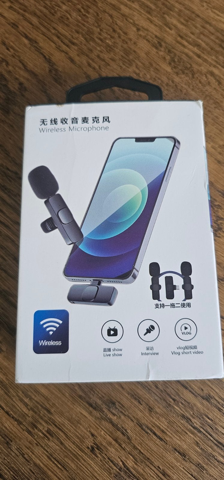 ≥ Nieuwe draadloze microfoon voor telefoon - Plug & Play — Microfoons ...