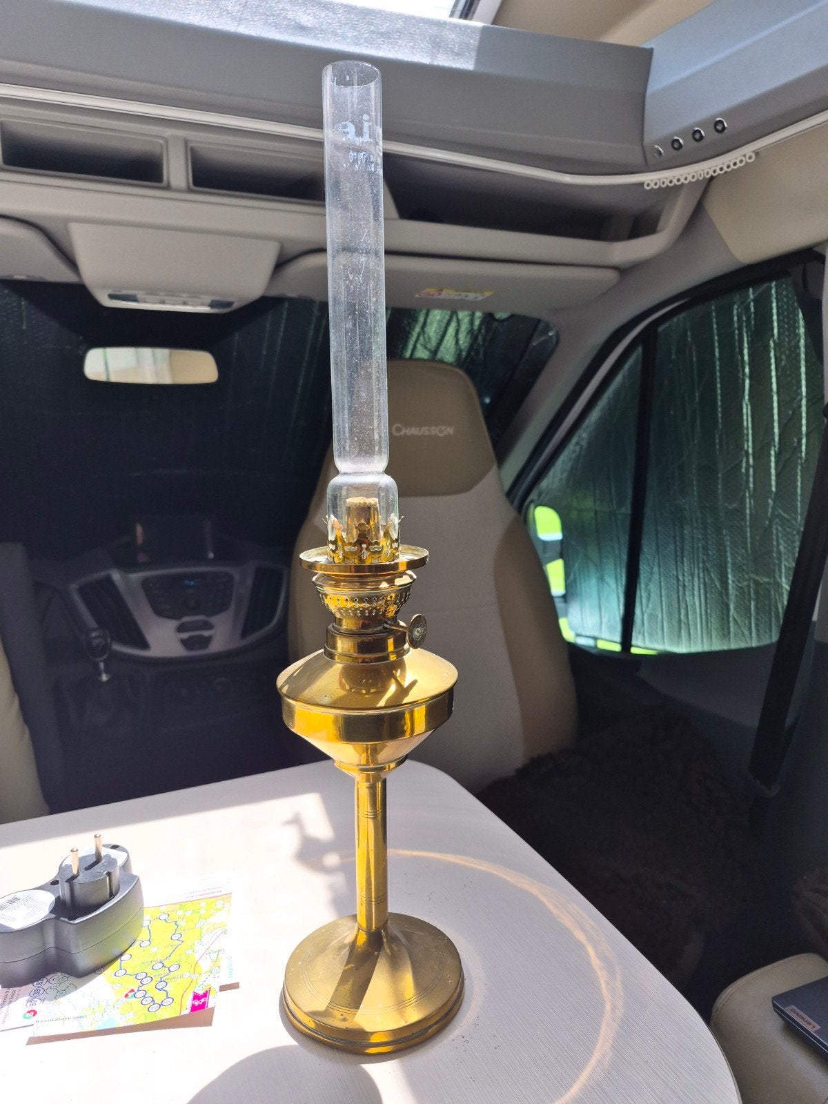≥ Klassieke Kosmos olielamp met lont — Antiek | Lampen — Marktplaats