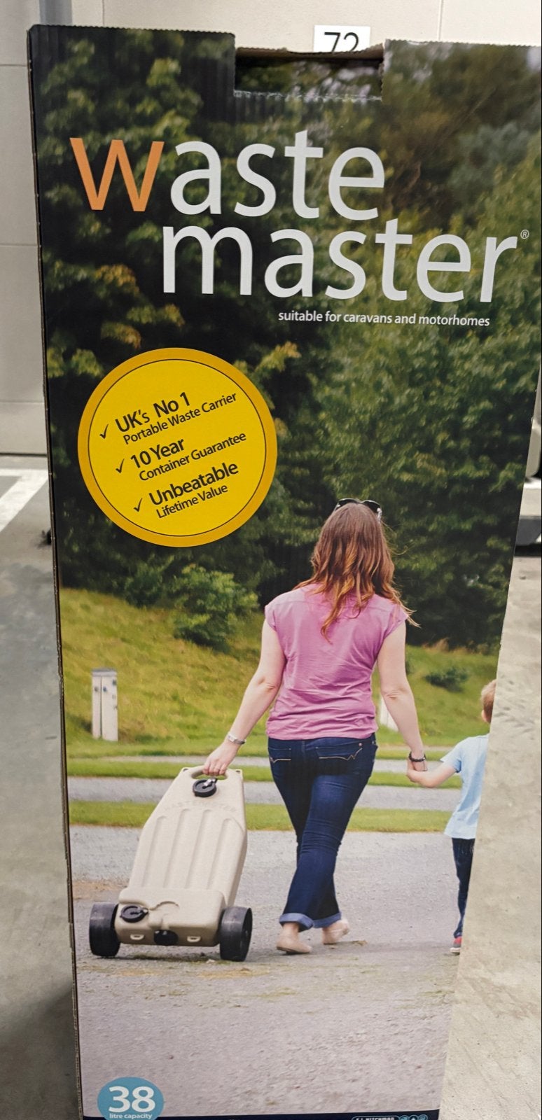 ≥ Waste Master Draagbare Afvaltank voor Caravan/Camper — Caravan ...