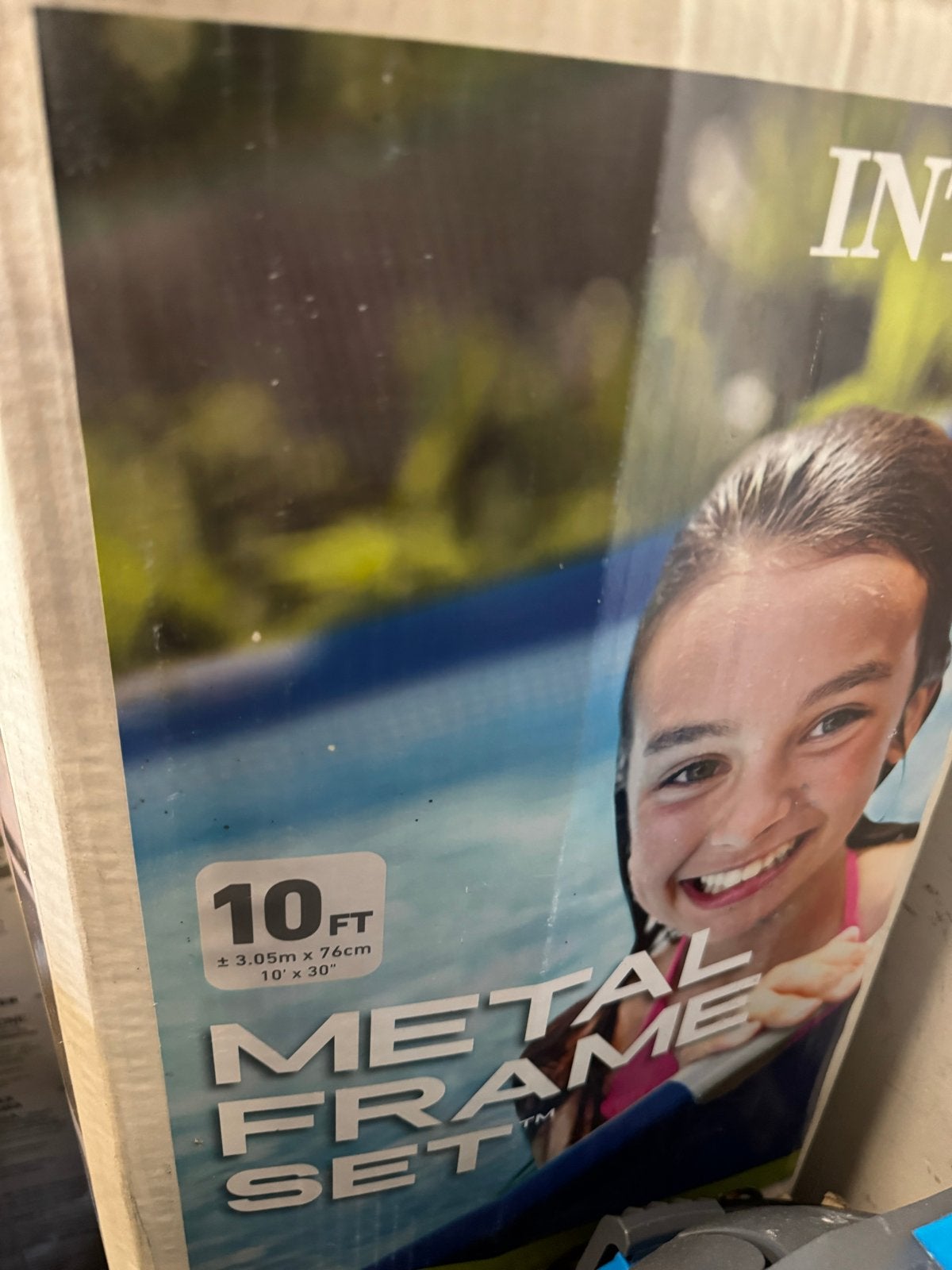 ≥ Intex Zwembad 305 cm met zandfilterpomp, trap en afdekzeil ...