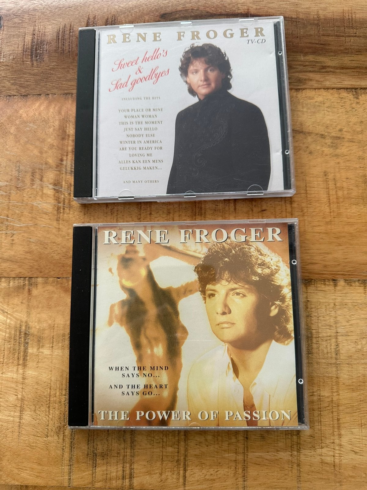 ≥ Rene Froger CD's: Sweet Hello's & Sad Goodbyes / The Power o — Cd's ...