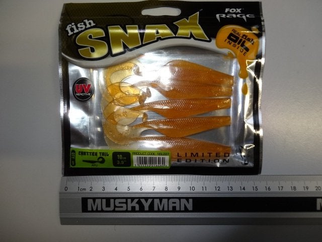 ≥ Kunstaas: Fox Rage Fish Snax Chatter Tail 10 cm shads — Hengelsport ...