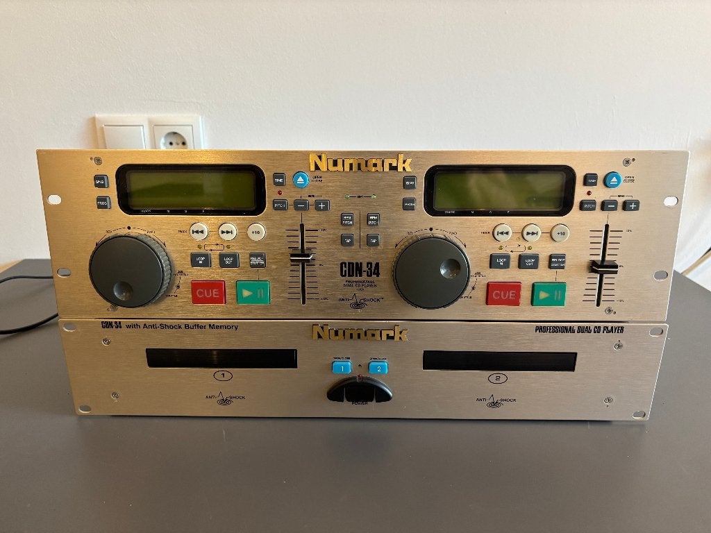 ≥ Numark CDN-34 dubbele CD speler — Cd-spelers — Marktplaats