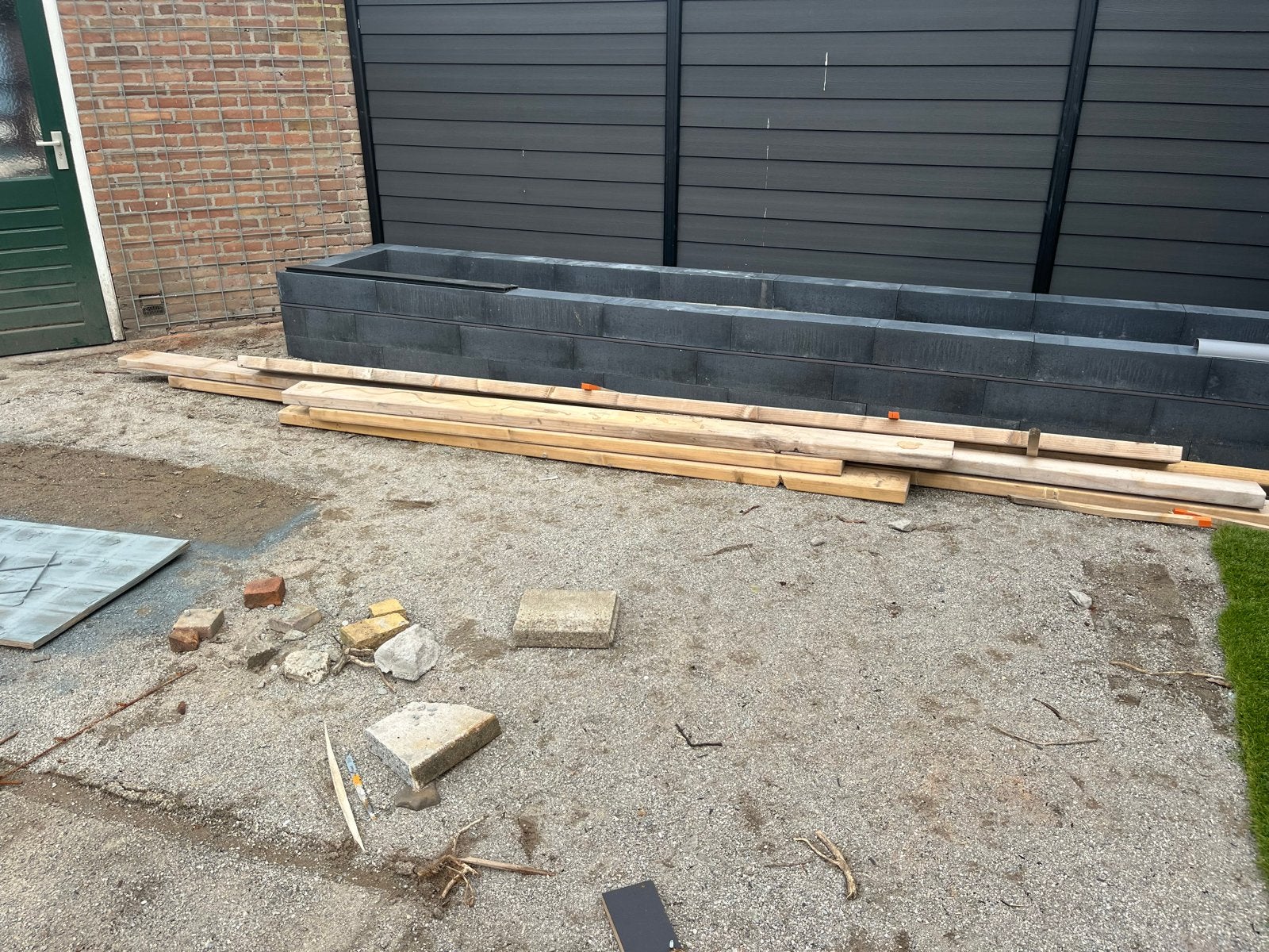 ≥ Dikke balken, langste 5,5 meter - Op te halen voor fles Mali — Hout ...