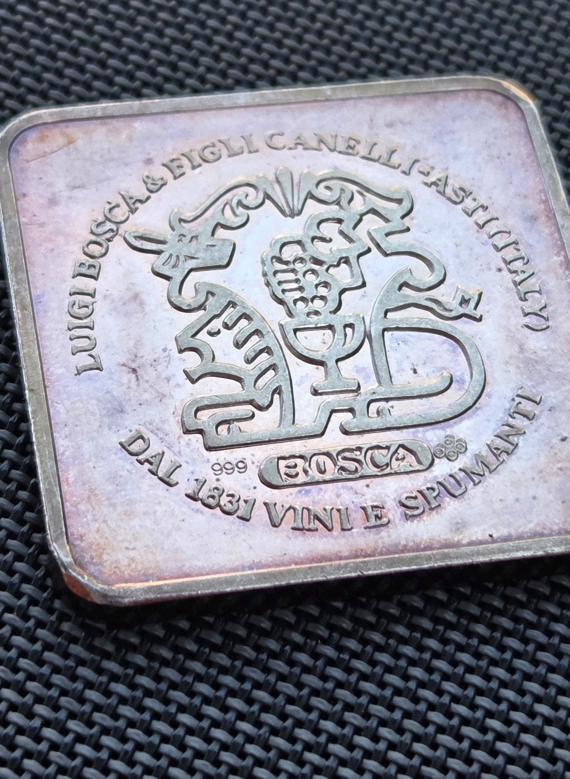 ≥ Zilveren 1oz Bosca Wijn Bedrijf Medaille 1831-1981 — Penningen en ...